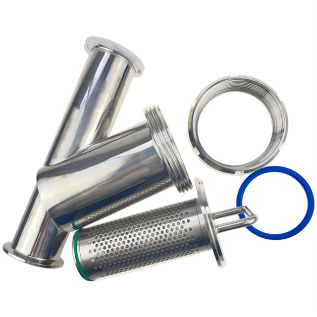 Sanitary Stainless Steel Tri Clamp Wye Strainer Y Type Filter from ...
