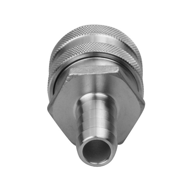 Stainless Steel 1/2 In. Barb X Female Quick Disconnect Adaptor from ...