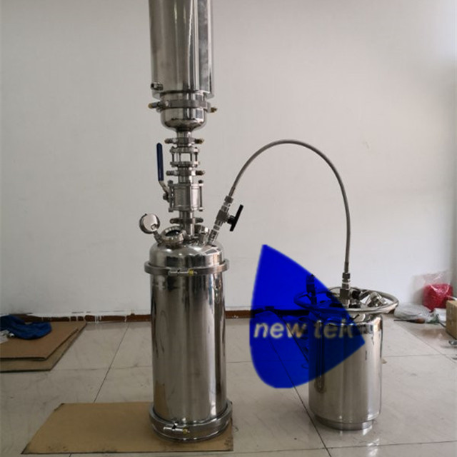 Stainless Steel LB Top Fill Closed Loop Extractors with Solvent Tank ...