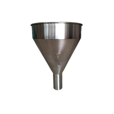 Stainless Steel Essentric Hopper With Tri-Clamp Ferrule Mounting from ...