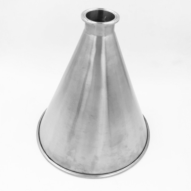 Stainlesss Steel Tri Clover Conical Hopper Funnel from China ...