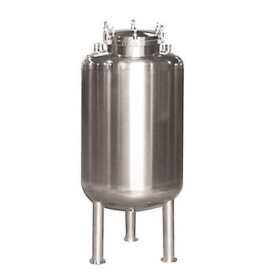 Stainless Steel Top Open Storage Tank with Rotary Spray Cleaning Ball ...